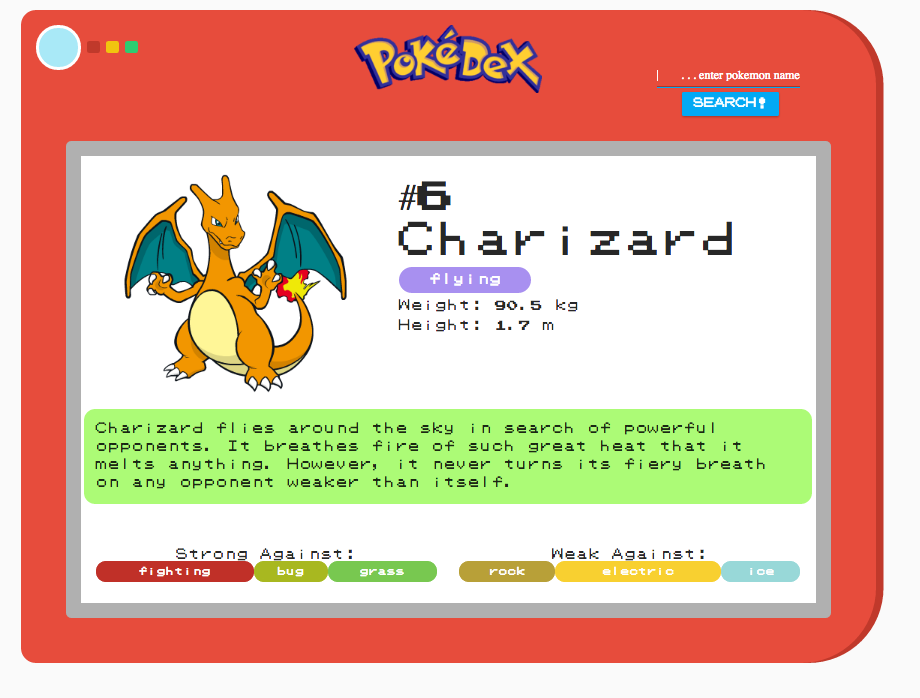 GitHub - Jacky-Lei/pokeapp: See the advantages and disadvantages of your Pokemon!