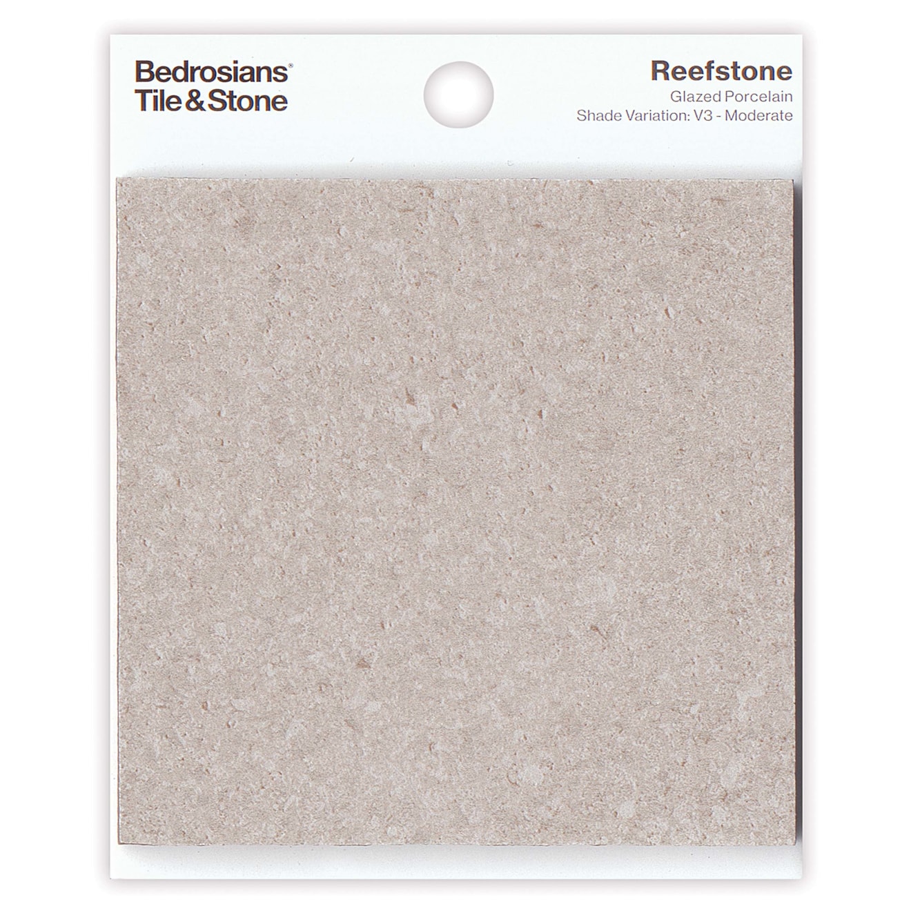 Sample - Reefstone Porcelain Tile in White Coral | Bedrosians Tile & Stone