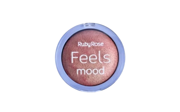 Blush Compacto Ruby Rose Feels Mood Baked | Beleza na Web