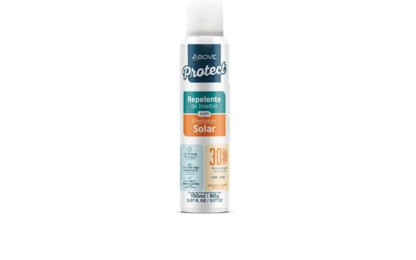 Above Repelente De Insetos Com Protetor Solar Fps30 150Ml Above Repelente De Insetos Com Protetor Solar Fps30 150Ml