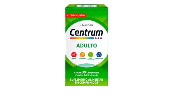 Centrum Adulto com 30 Comprimidos