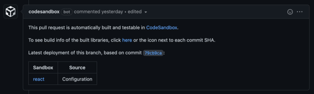 How To Test Your GitHub Pull Requests With CodeSandbox CI