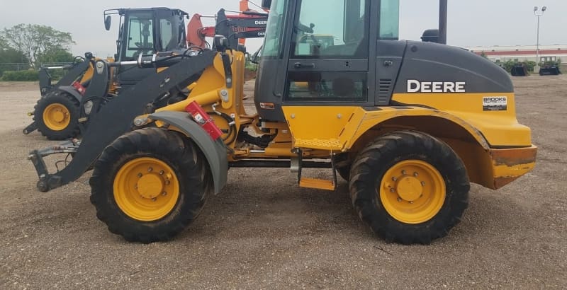 Used 2018 John Deere 324K Wheel Loader A9886241 For Sale