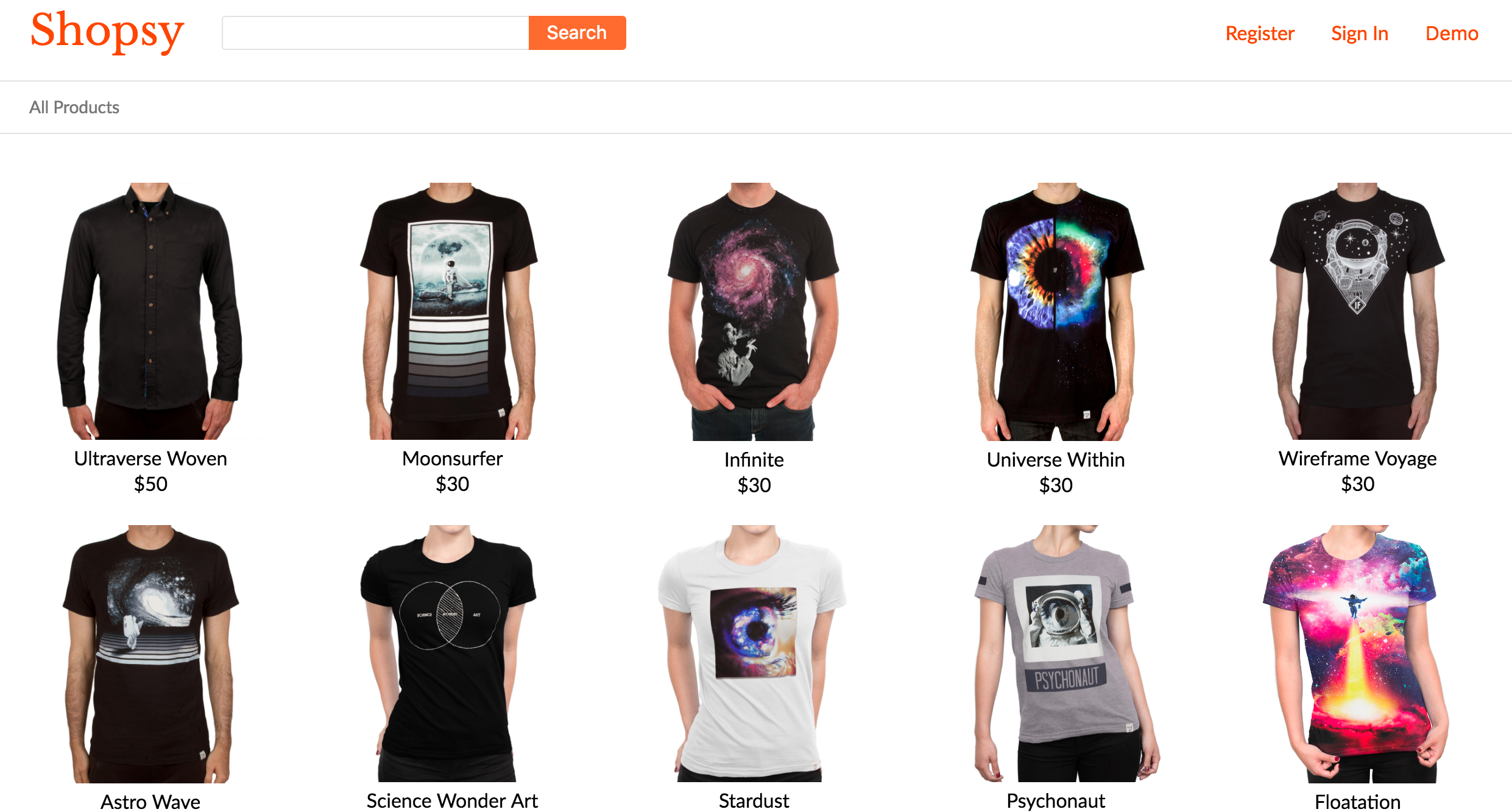 GitHub - brainzilla79/shopsy: A single-page ecommerce clone built using Ruby on Rails & React/Redux.