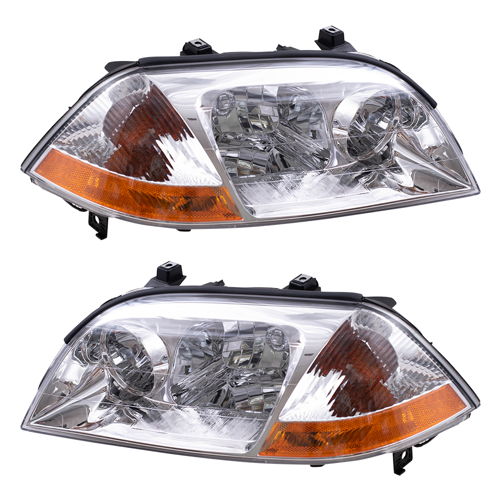 01 03 Acura Mdx Set Of Headlights