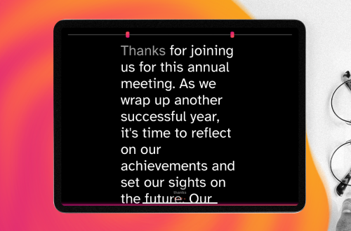 Transform Your iPad into a Professional Teleprompter: The 2024 Guide | Speakflow