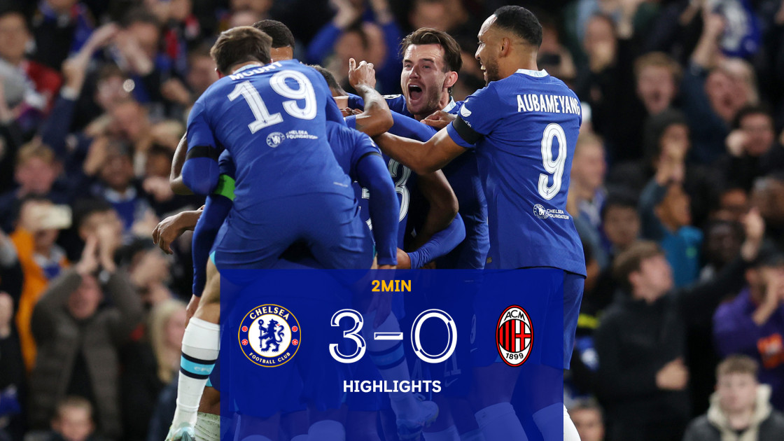 Chelsea 3-0 AC Milan | Champions League Highlights | Video | Official Site | Chelsea Football Club