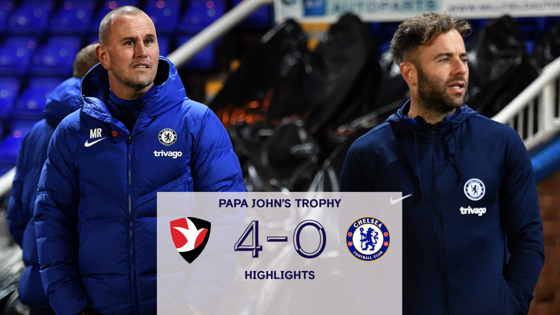 Highlights: Cheltenham 4-0 Chelsea U21 | Video | Official Site | Chelsea Football Club