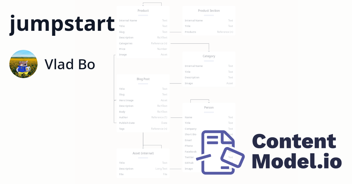 jumpstart by Vlad Bo - ContentModel.io