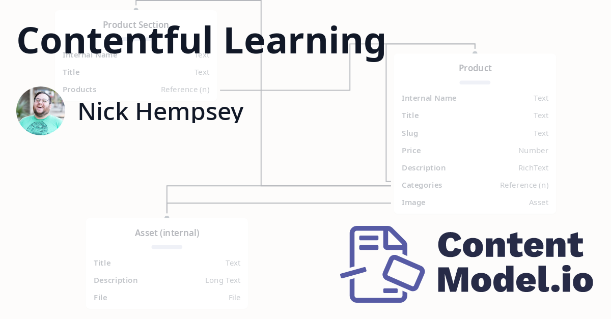 Contentful Learning by Nick Hempsey - ContentModel.io