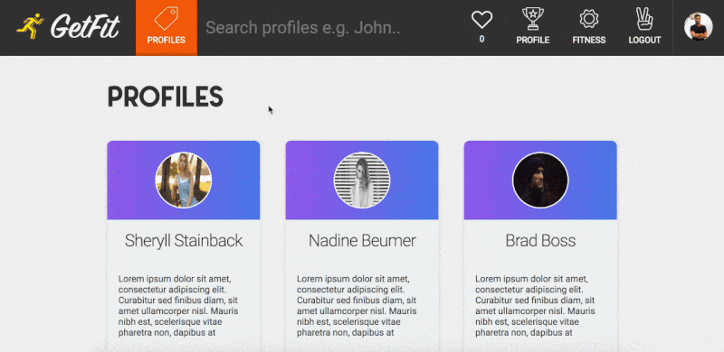 GitHub - dakshshah96/getfit: A simple app to track activities, fitness levels and find others ...