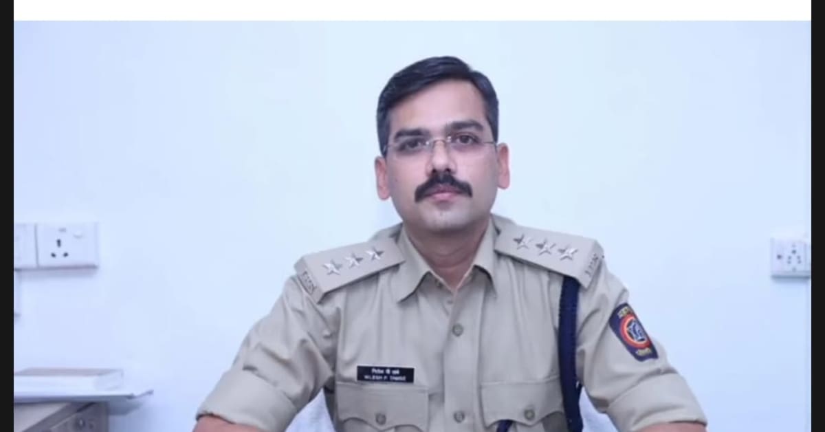 Nagpur's Son, IPS Nilesh Tambe, Takes Charge as CID Superintendent in Hometown