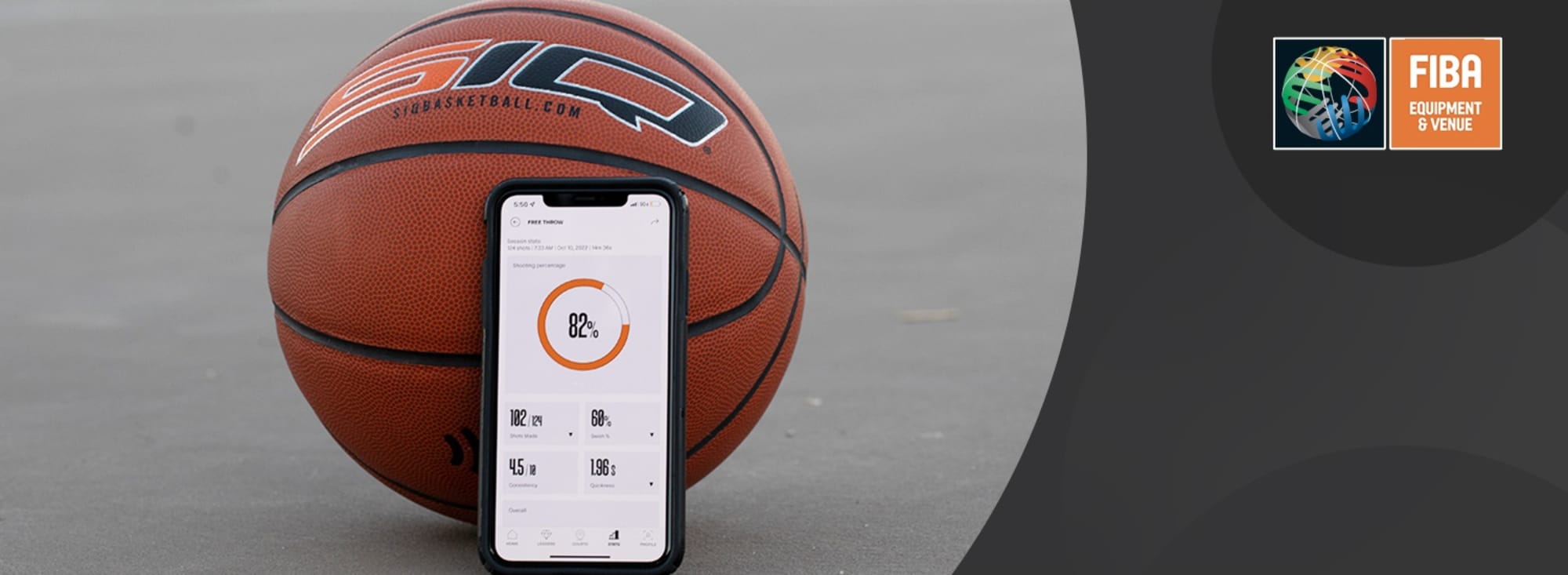 FIBA spotlights ball innovation with approval of smart basketball from SportIQ About FIBA