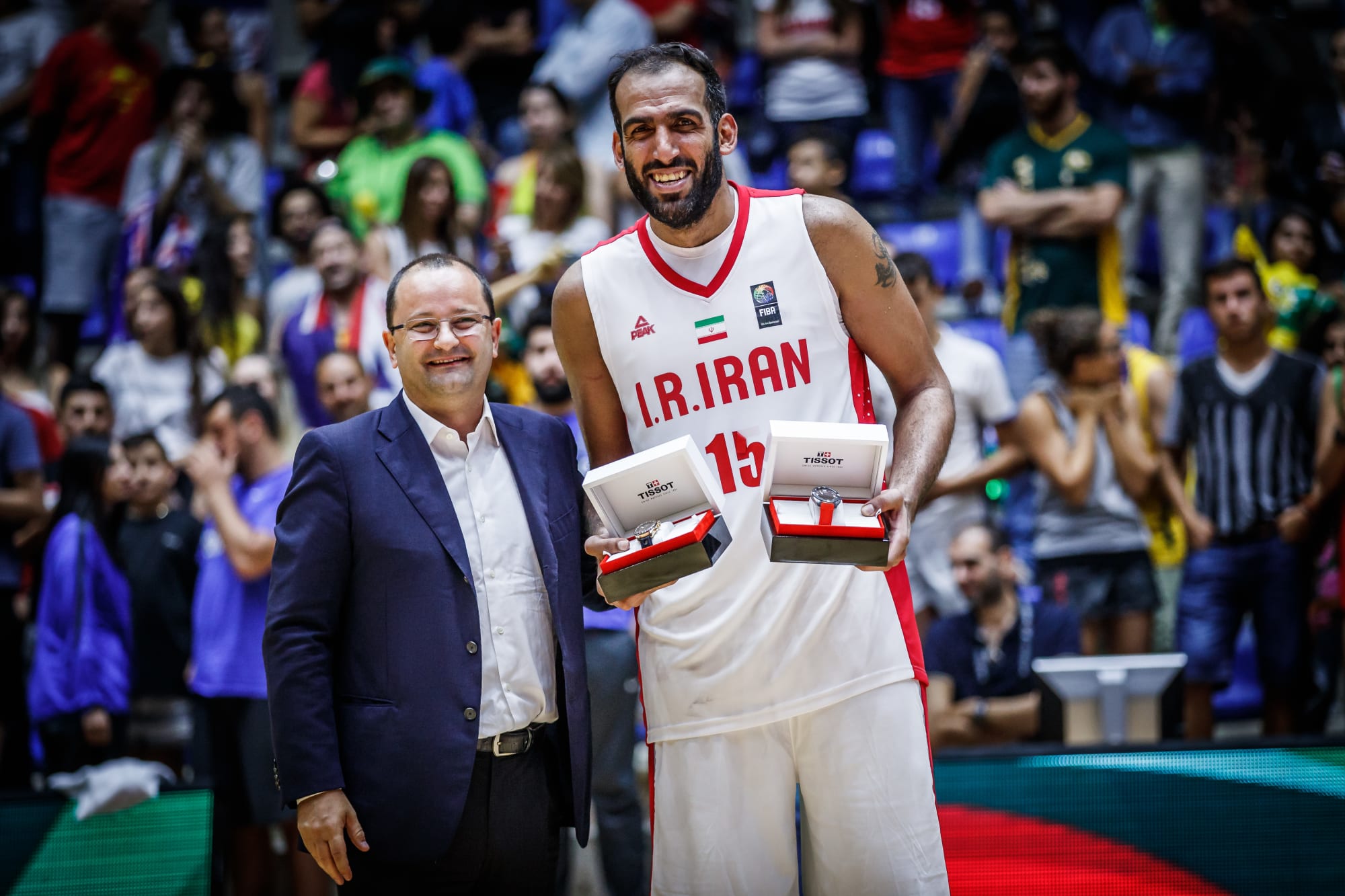 Hamed Haddadi is the FIBA Asia Cup 2017 MVP | FIBA Basketball