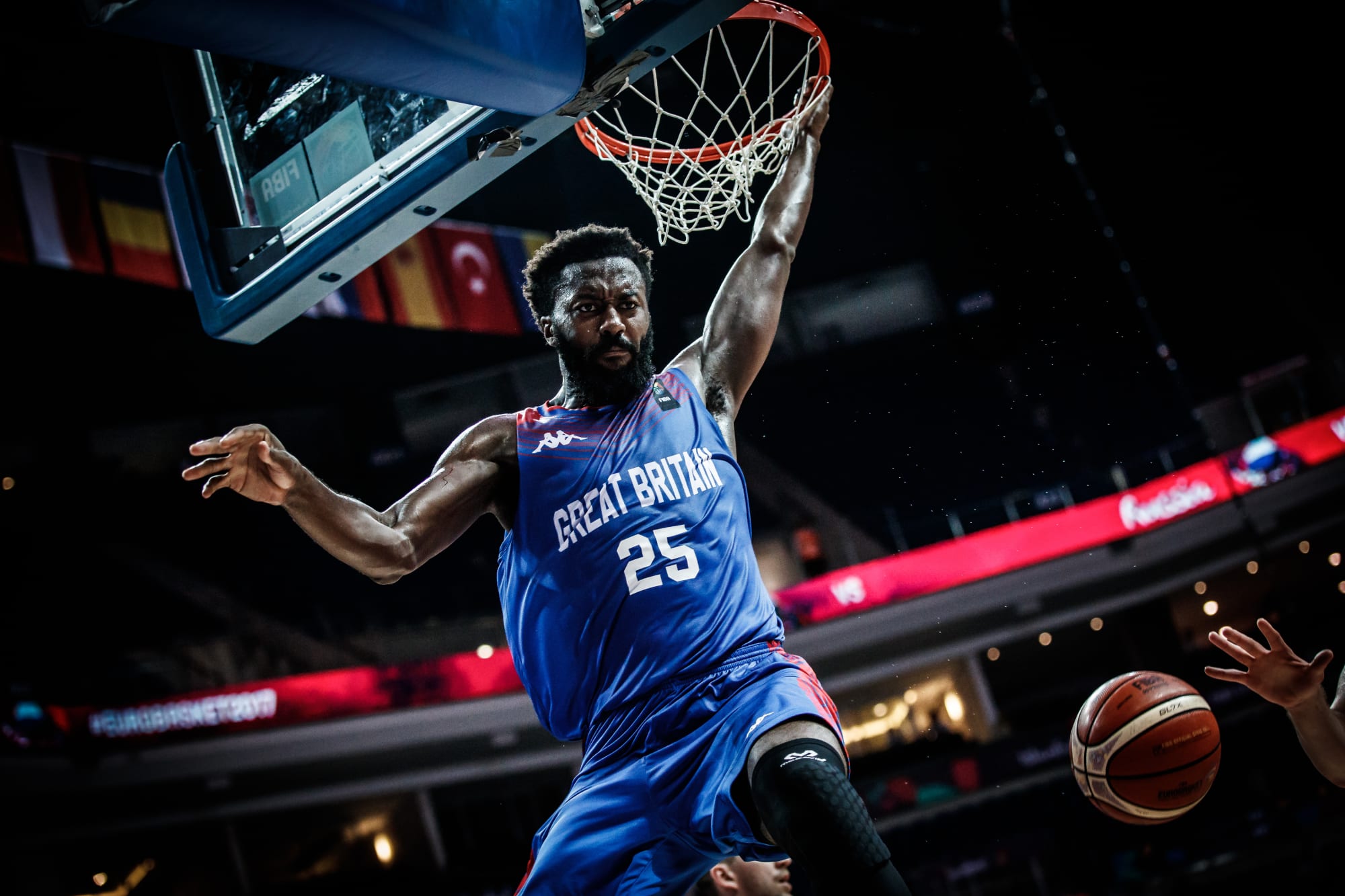 'Mr Efficiency" Gabe Olaseni takes giant leap at EuroBasket | FIBA.basketball