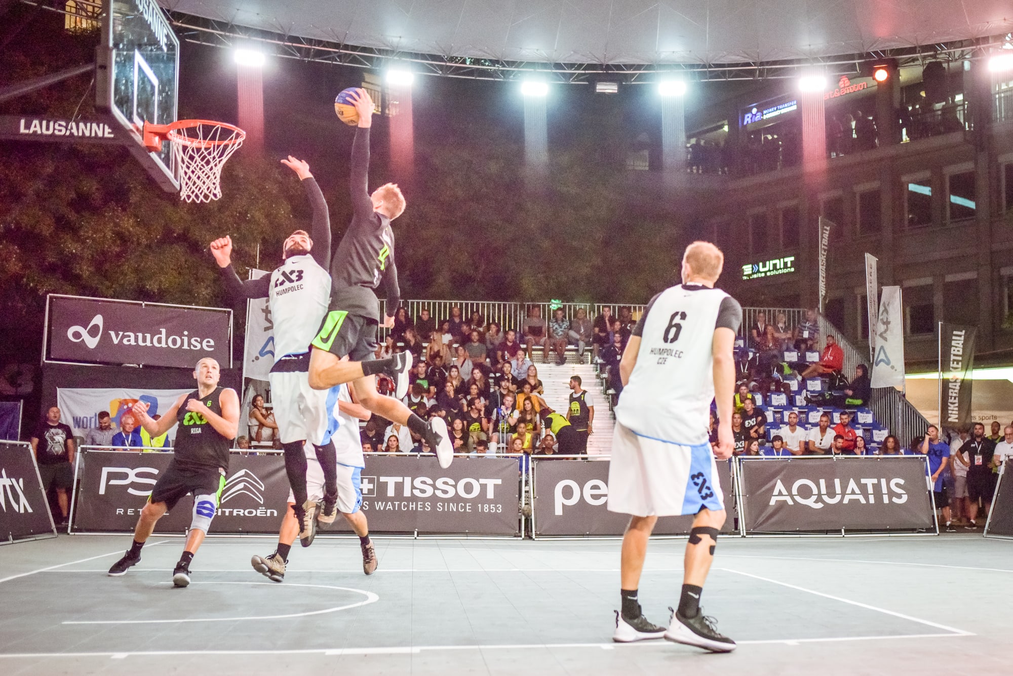Riga impress on Day 1 at FIBA 3x3 World Tour Lausanne Masters 2018 | FIBA Basketball