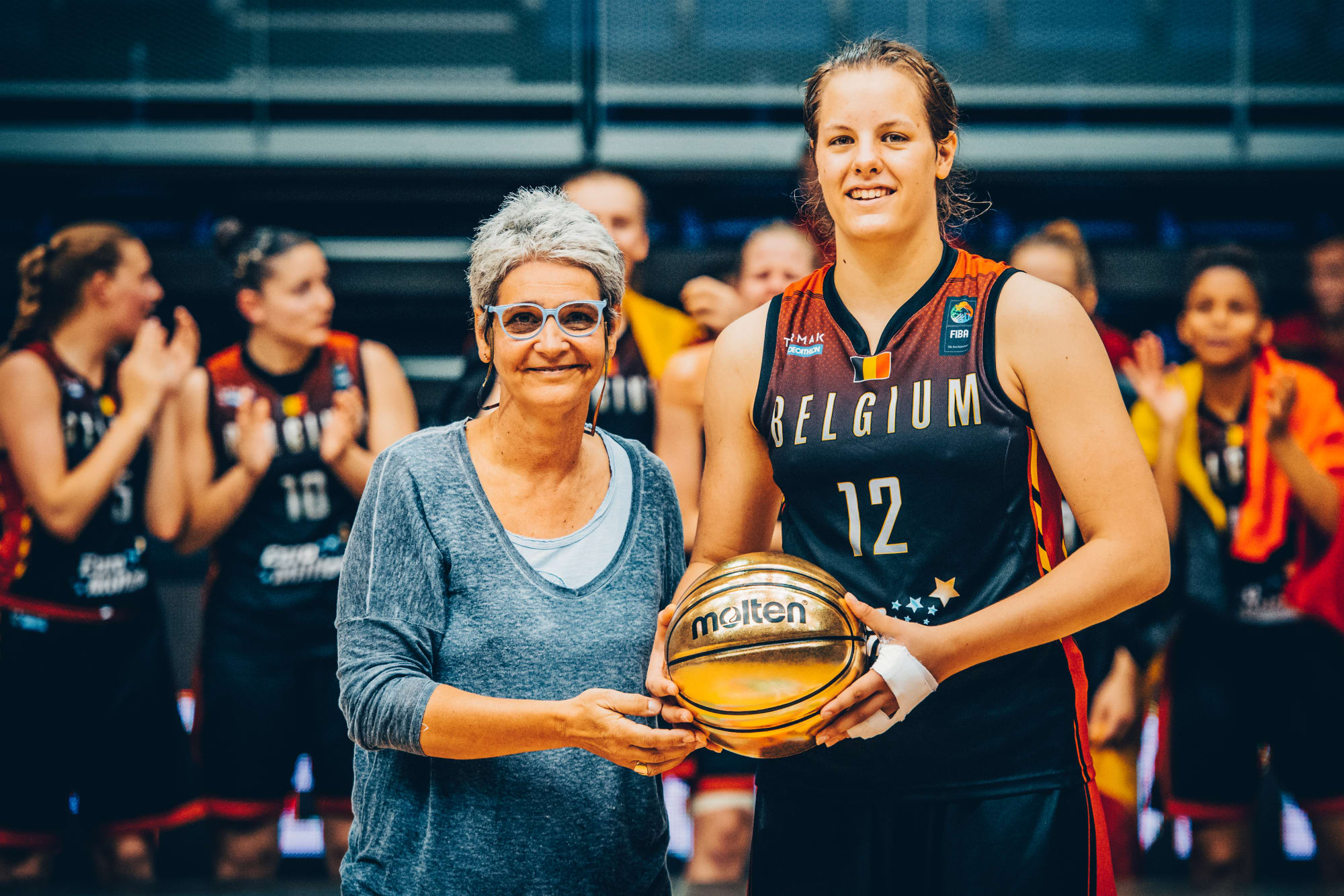 Billie Massey crowned MVP after leading Belgium to championship glory | FIBA Basketball
