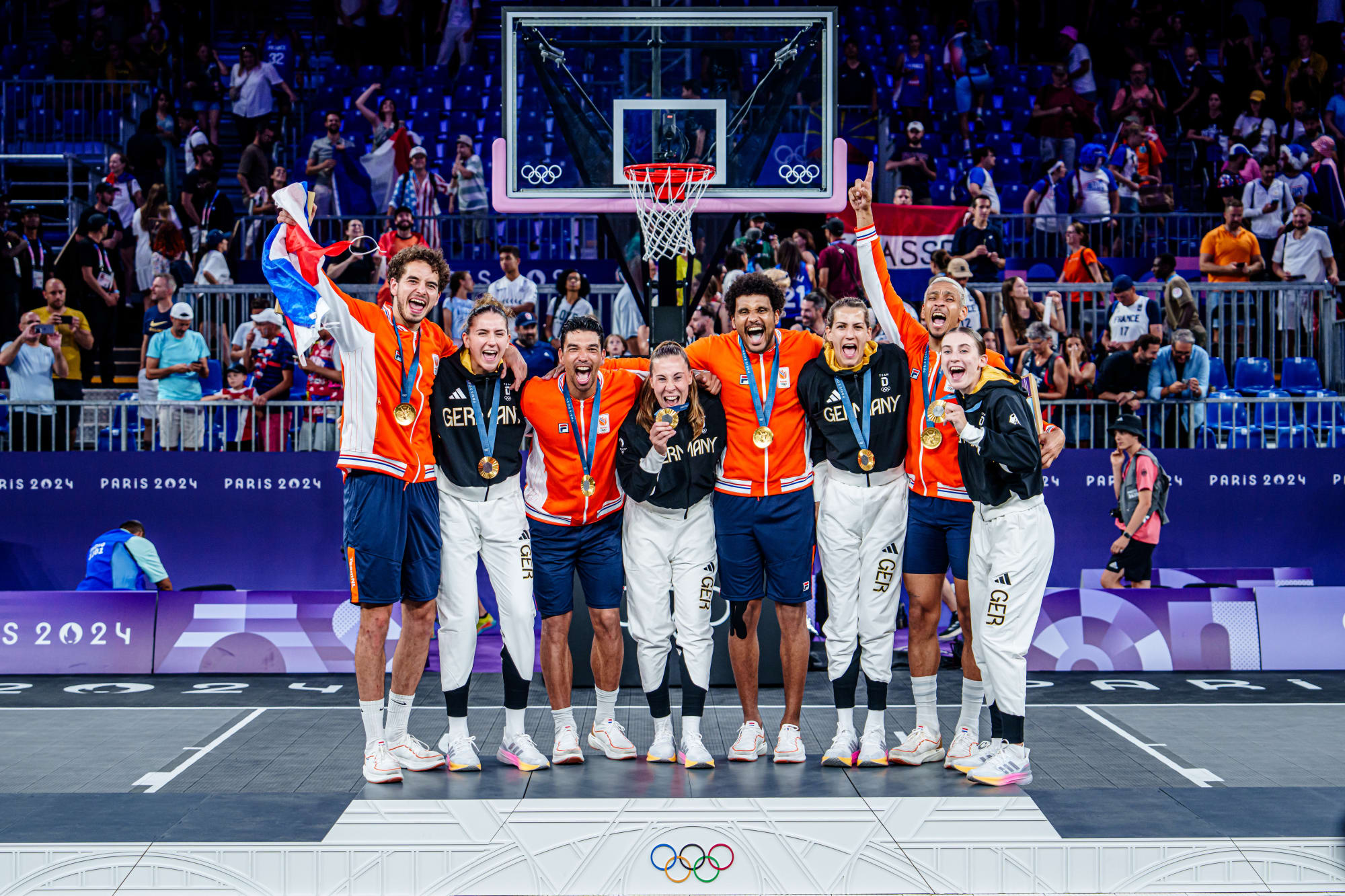 Netherlands and Germany win gold at 3x3 Basketball in Paris 2024 Olympic Games | FIBA Basketball