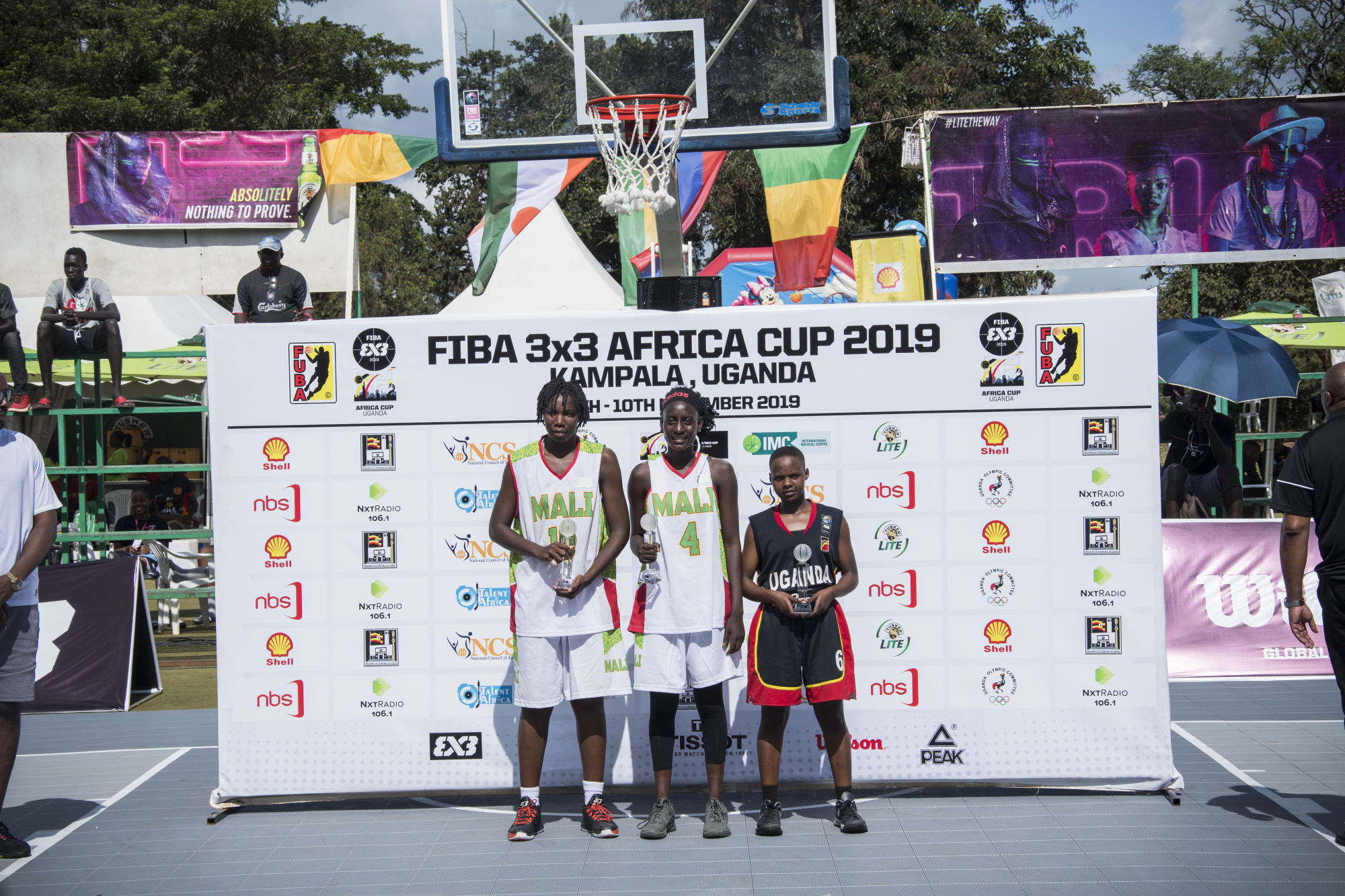 Kouyate stars in women's FIBA 3x3 U18 Africa Cup 2019 Team of the tournament | FIBA Basketball