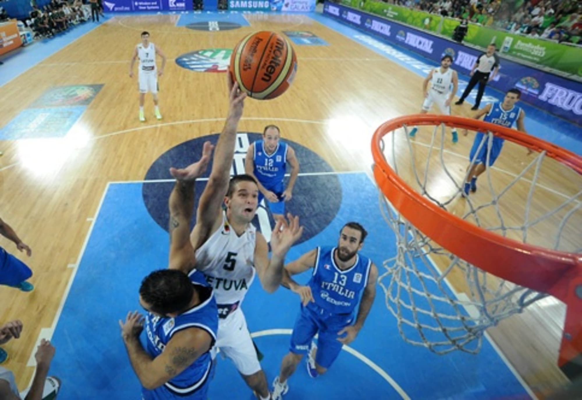 EuroBasket - Lithuania complete Semi-Final line-up, book World Cup spot | FIBA Basketball