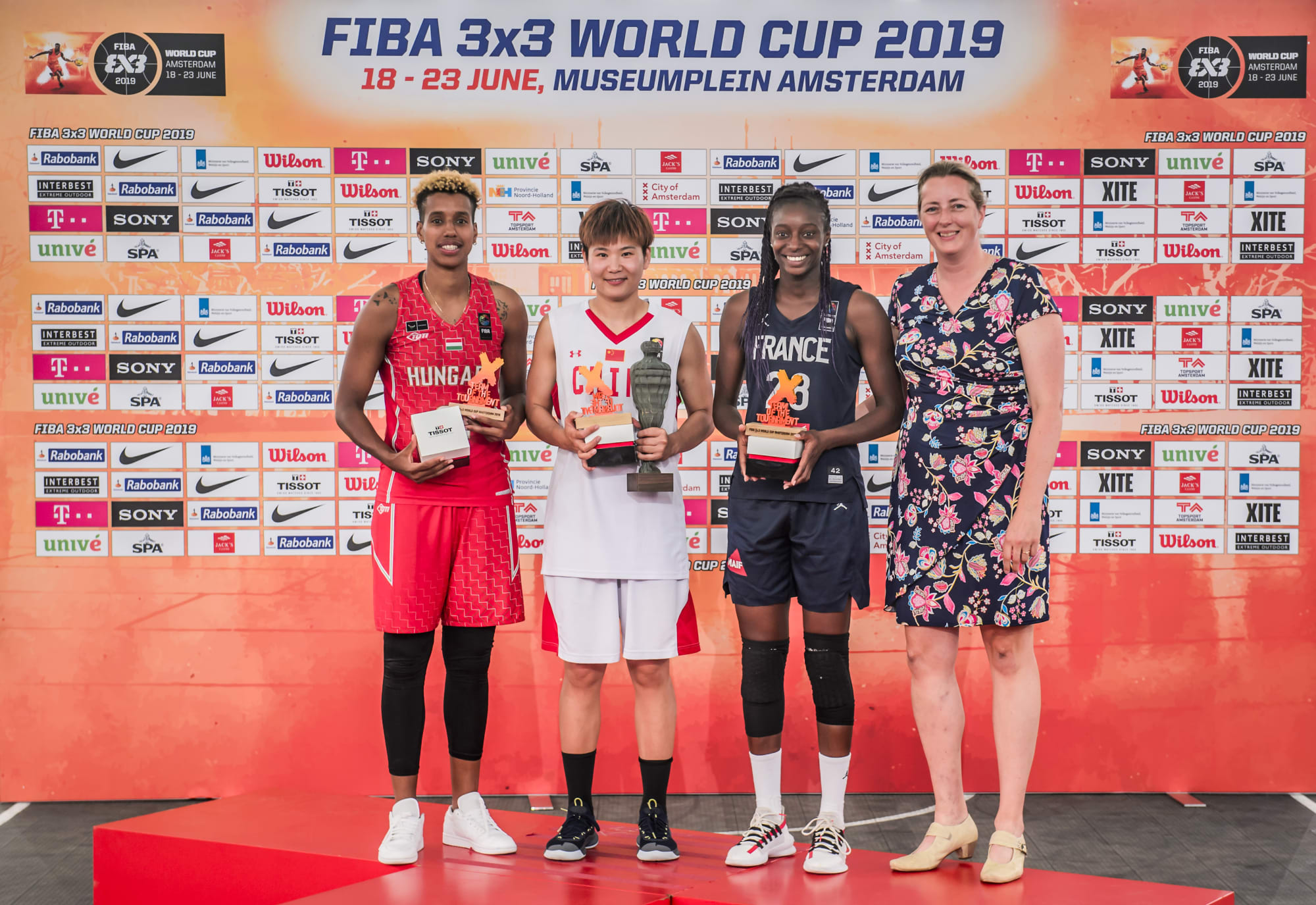 MVP Jiang stars on FIBA 3x3 World Cup 2019 Women's Team of The Tournament | FIBA Basketball