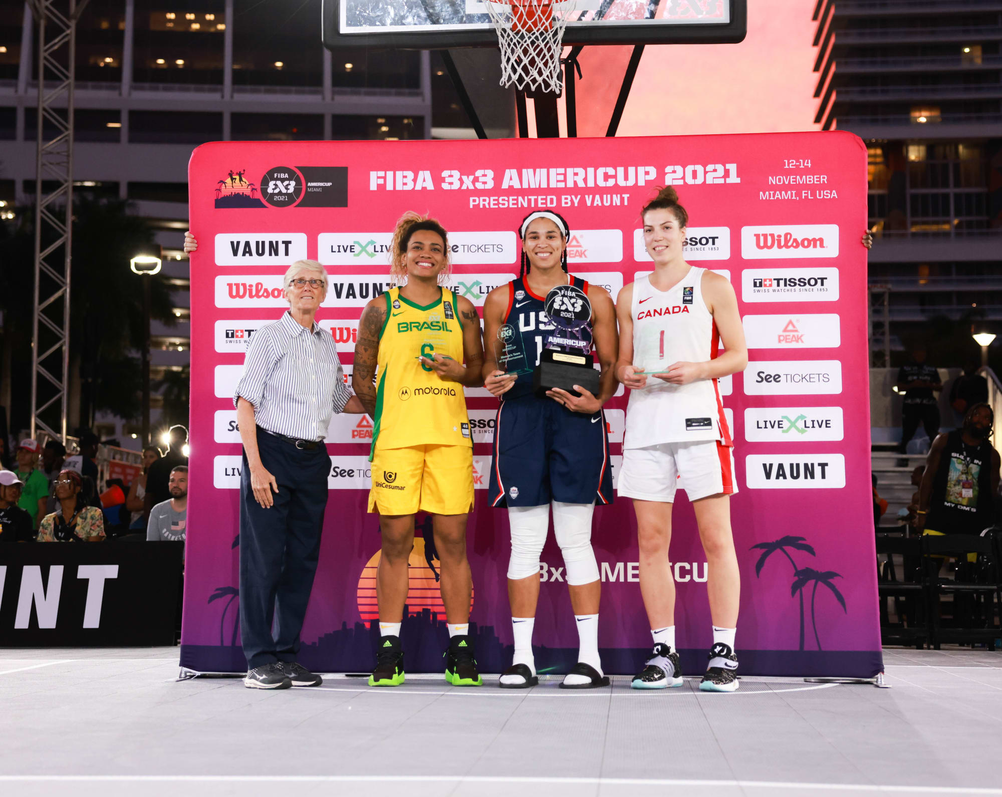 MVP Jones shines in FIBA 3x3 AmeriCup 2021 women's team of the tournament | FIBA Basketball