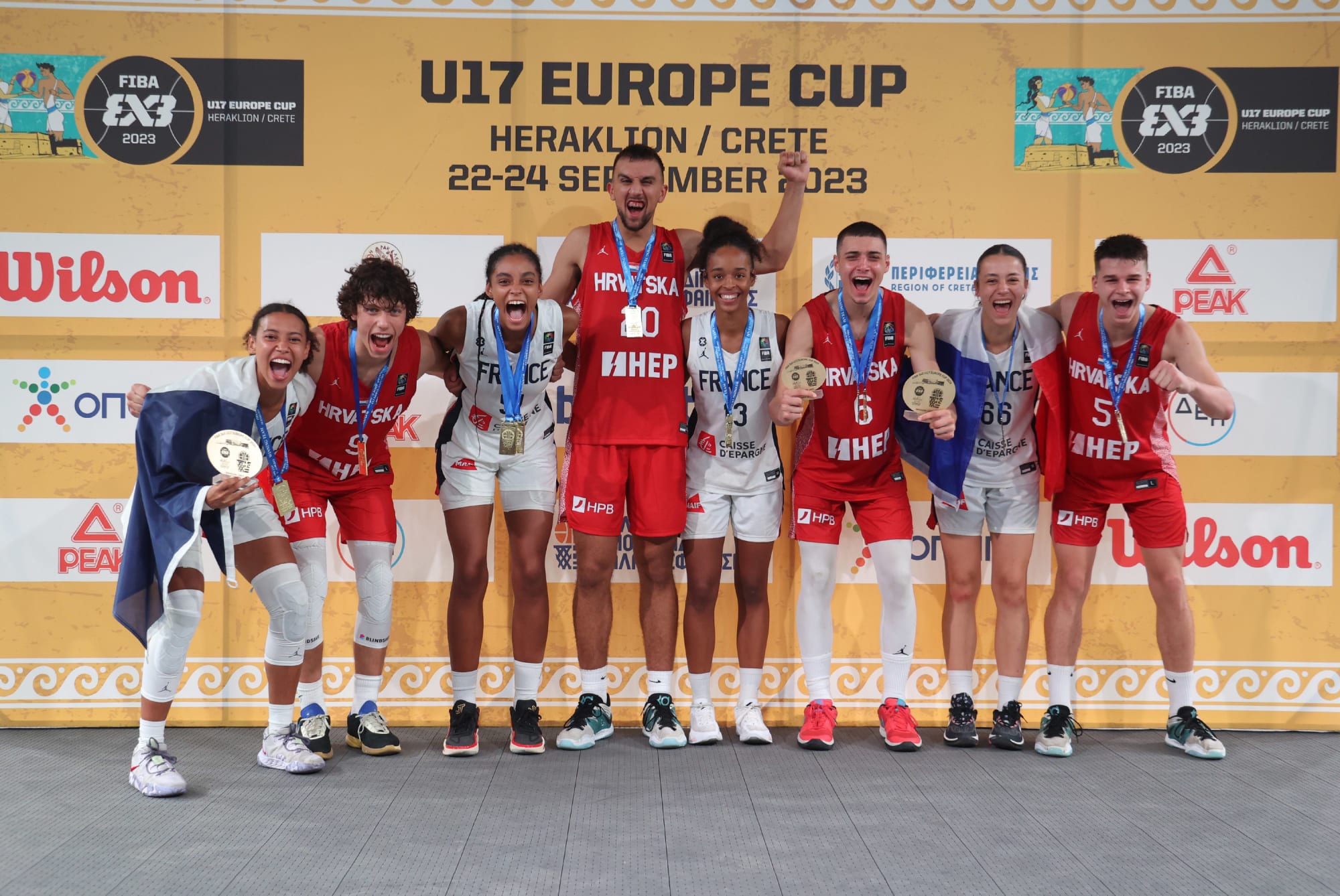Croatia and France win FIBA 3x3 U17 Europe Cup 2023 | FIBA Basketball