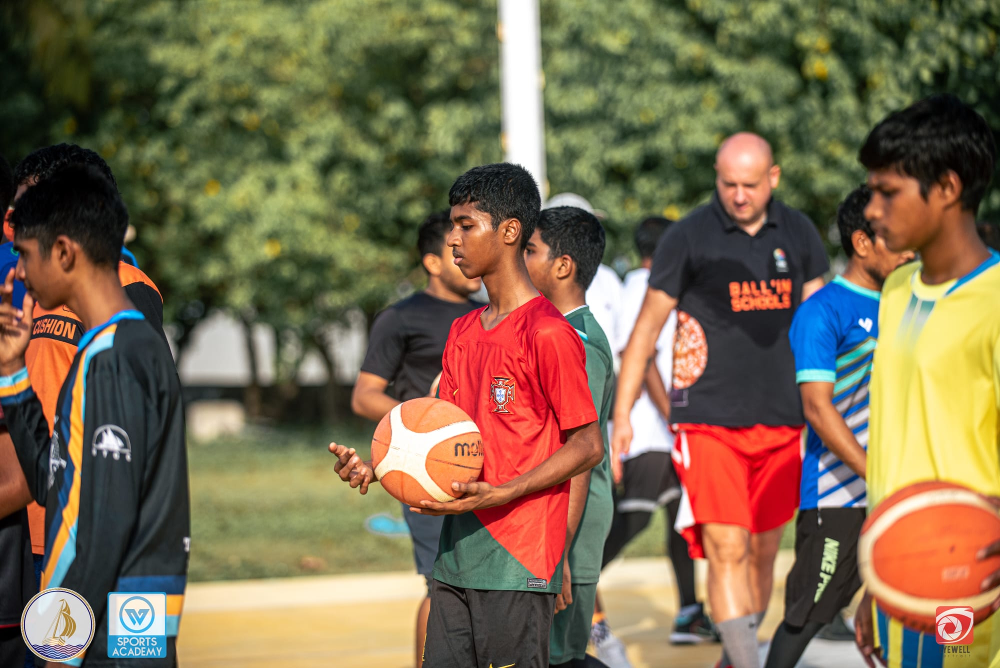 Maldives continue grassroots development with back-to-back Ball'In Schools clinics | FIBA Basketball