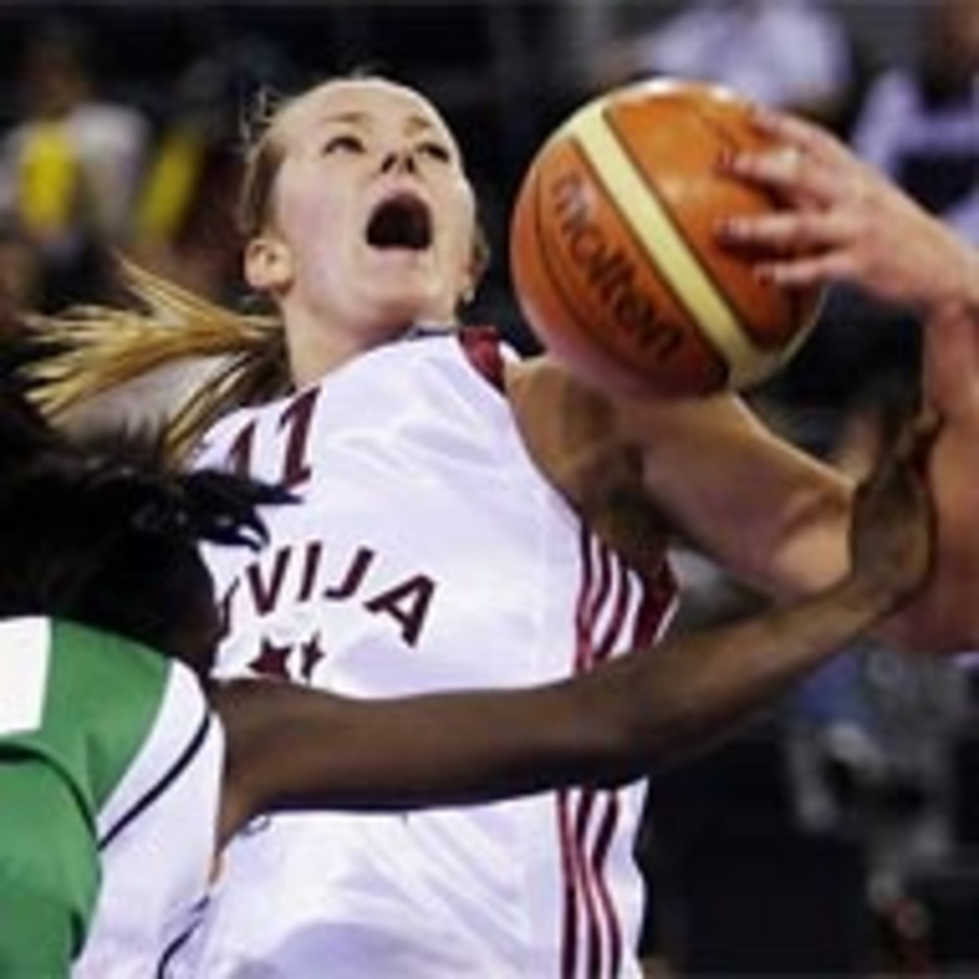 LAT - Backstage interview with Aija PUTNINA [video] | FIBA Basketball