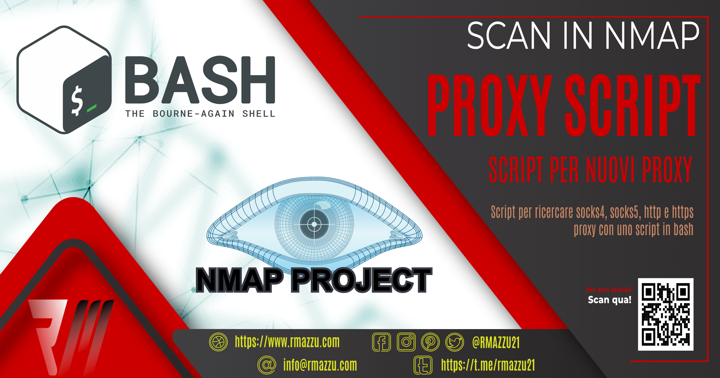 Usare Nmap Per Trovare Proxy Server R Mazzu Web Code E Tecnologia