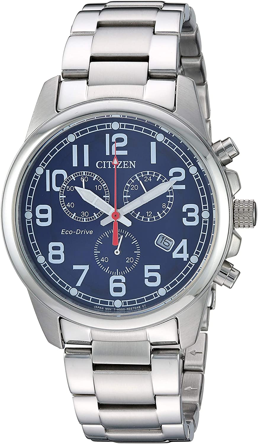 Citizen Eco-drive Chronograph Blue Dial Watch At0200-56l | ModeSens