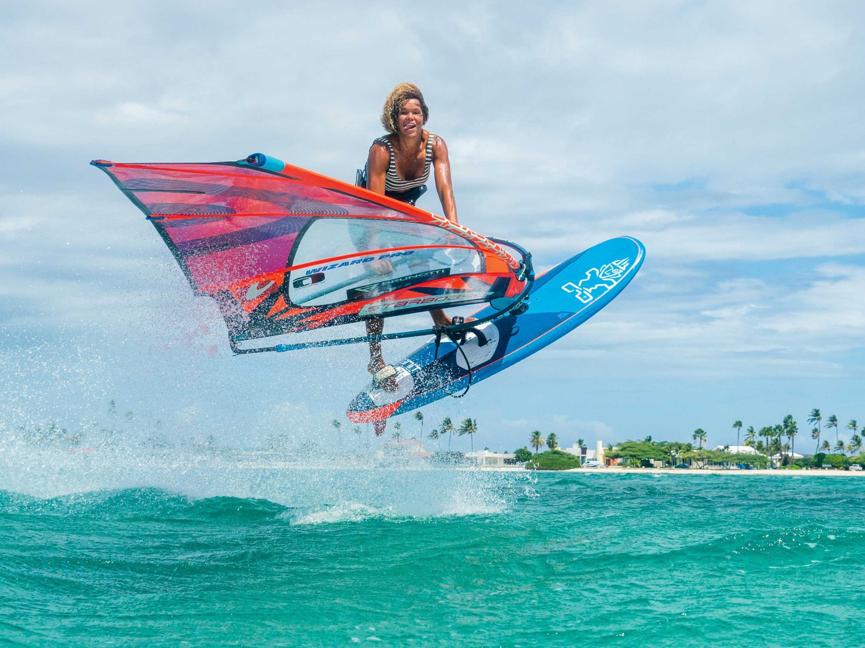 Aruba Windsurf Wallpaper Fisherman's Huts | Windsurfing In Aruba.
