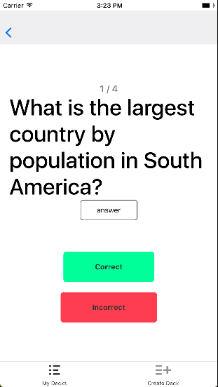 GitHub - fleemaja/mobile-flashcards: react native flashcards app