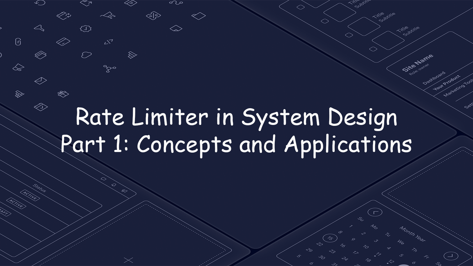 Rate Limiter Part 1 Concepts And Applications