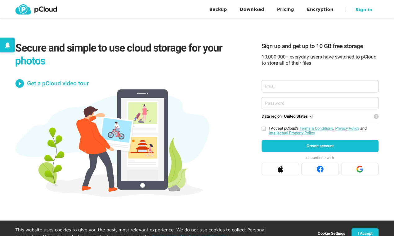 pCloud - The Most Secure Cloud Storage | Resource.fyi