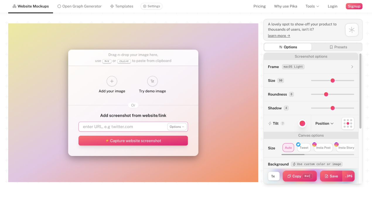 Pika - Free Mockup Generator and Screenshot Designer | Resource.fyi Pika - Free Mockup Generator and Screenshot Designer | Resource.fyi