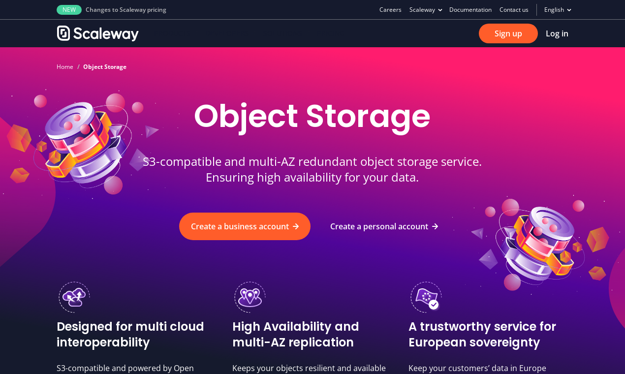 Object Storage Scaleway Resource Fyi