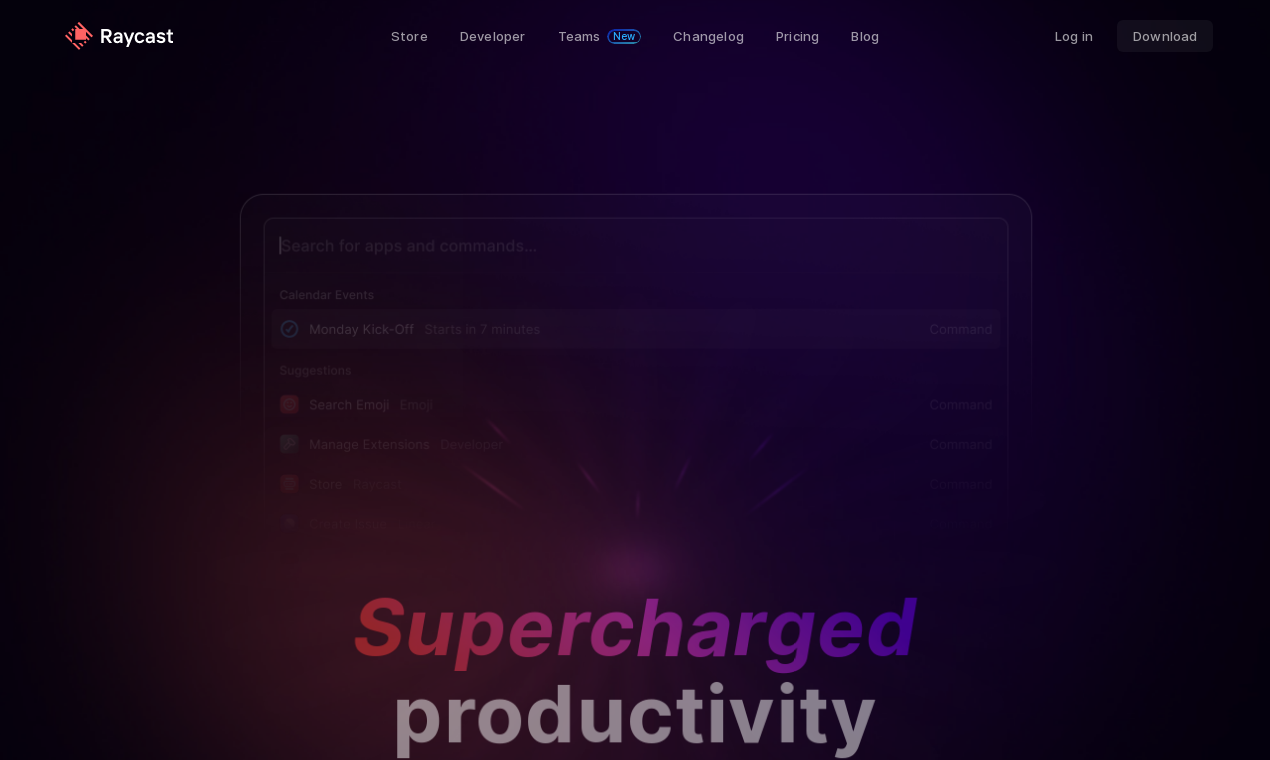 Raycast - Supercharged productivity | Resource.fyi