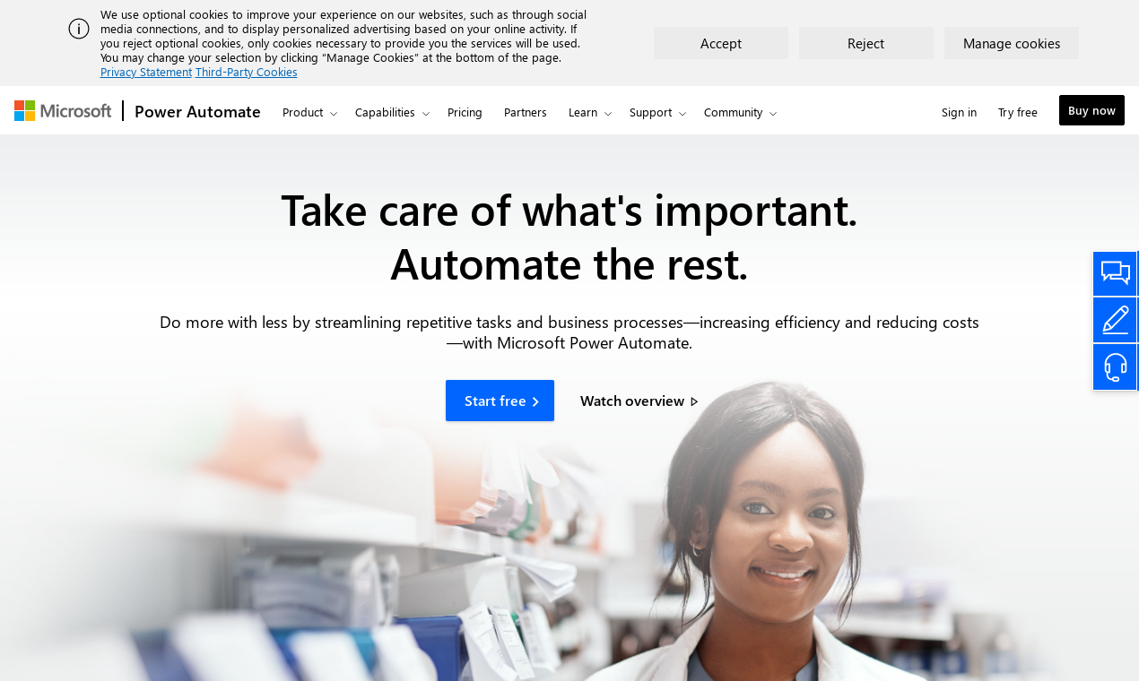 Microsoft Power Automate - Take care of what's important | Resource.fyi