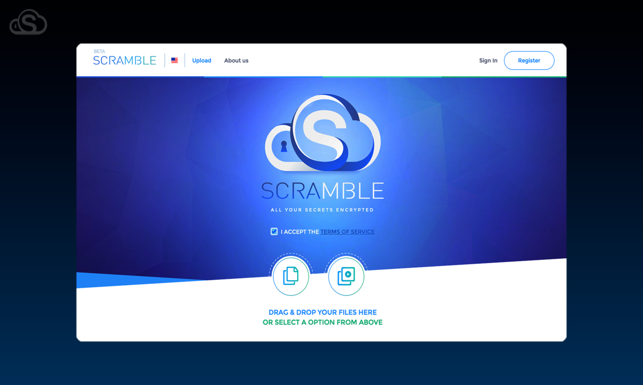 Scramble Cloud - End-to-End encrypted Cloud Storage | Resource.fyi