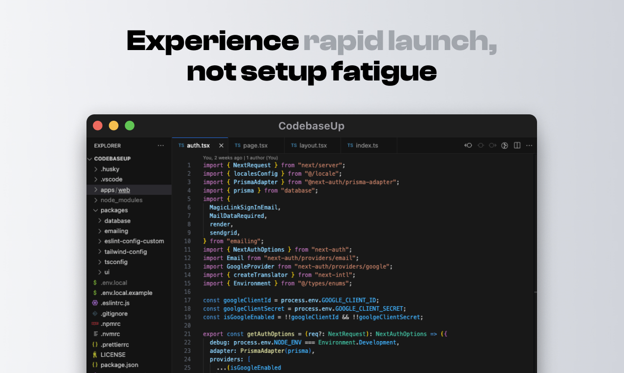 CodebaseUp - From idea to launch in a few hours | Resource.fyi