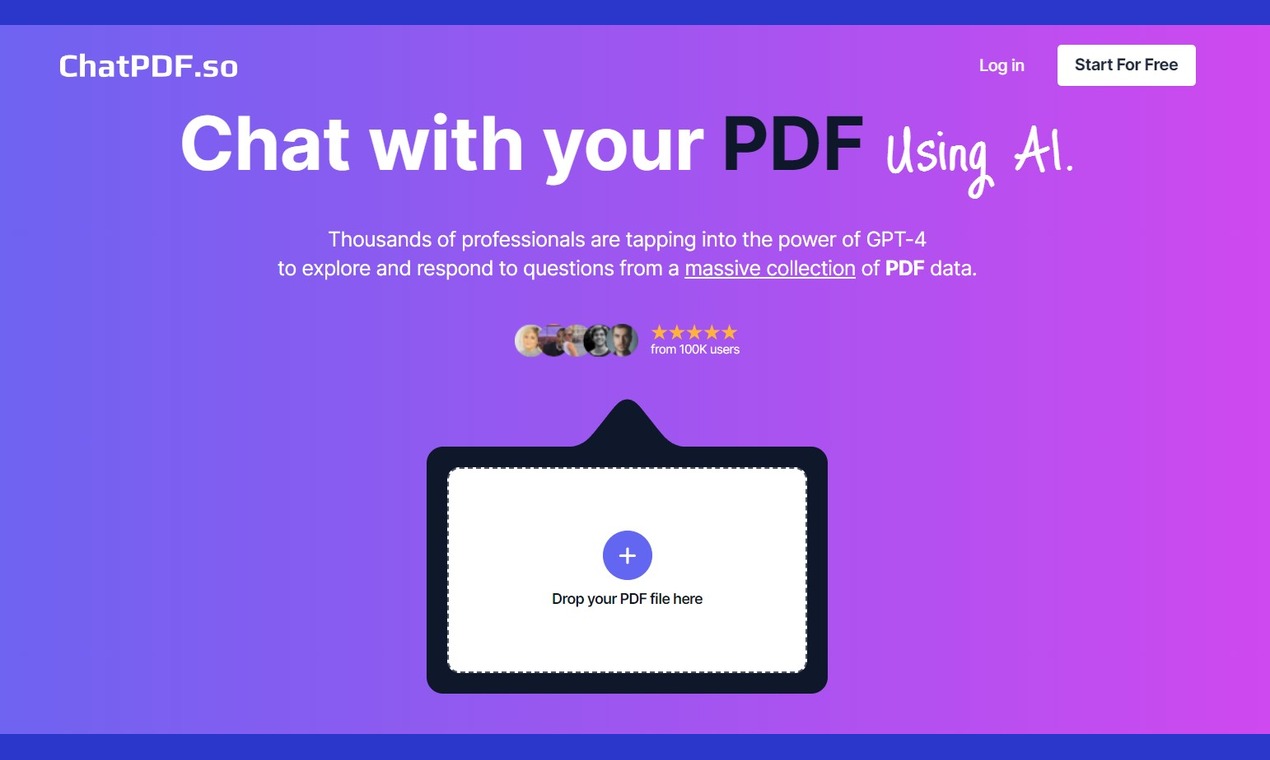 Chatpdf.so - Chat with pdf using GPT4 | Resource.fyi