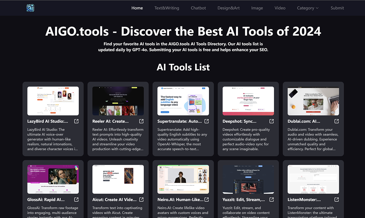 AIGO.tools - Get Your Best AI Tools | Resource.fyi