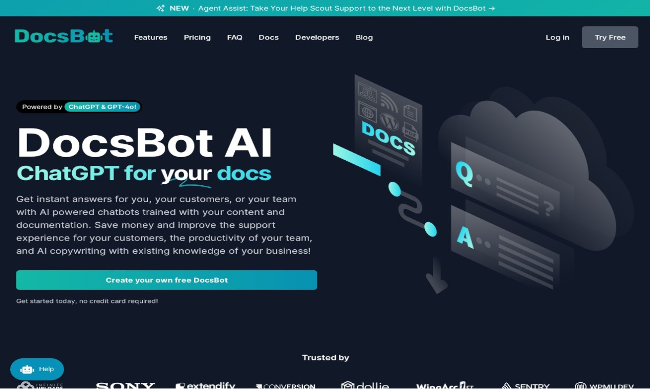 DocsBot - Chatbots | Resource.fyi