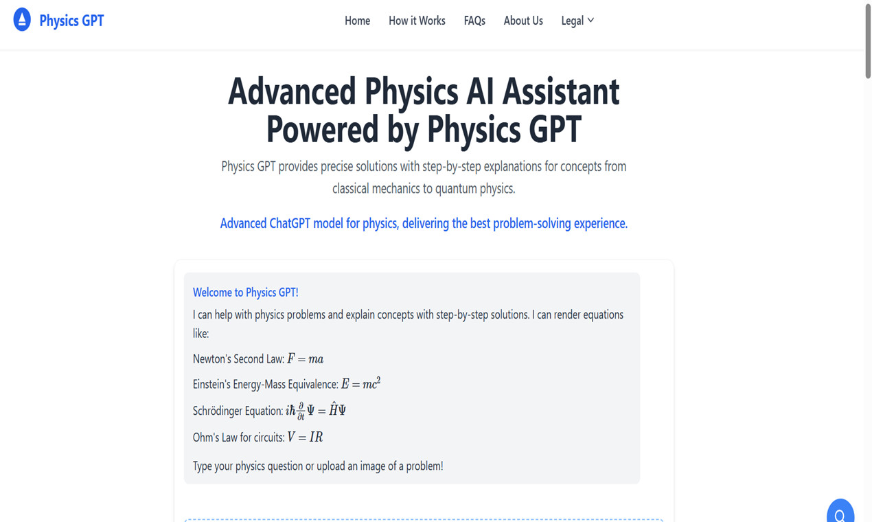 physics-gpt - Physics GPT is an AI-powered | Resource.fyi