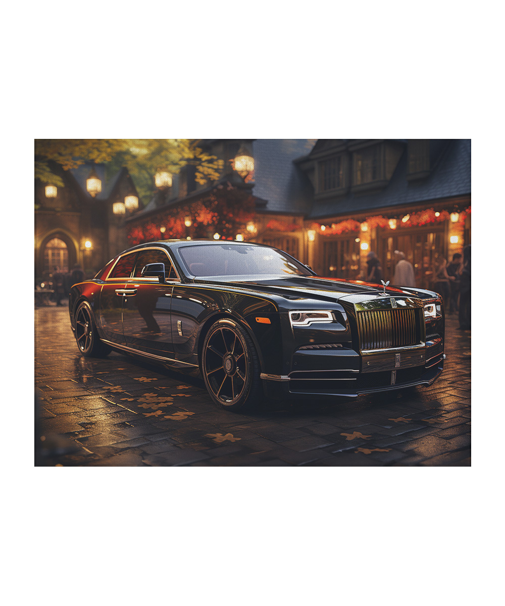 Timeless Luxury - Rolls Royce Phantom - Car Theme Wall Artwork | Ozelu