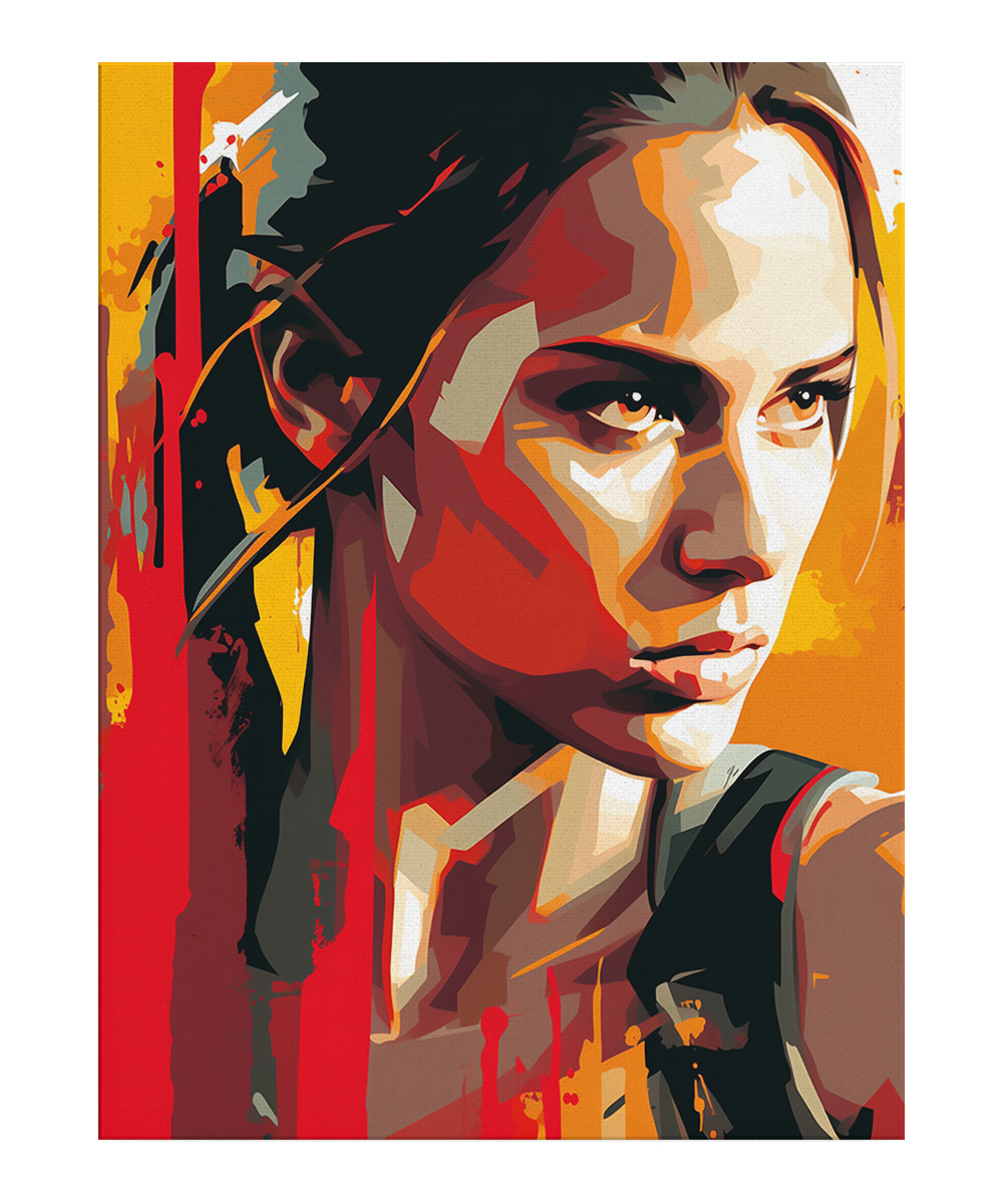 Bold Explorer - Tomb Raider - Action - Lara Croft - Movie Theme Wall Art | Ozelu