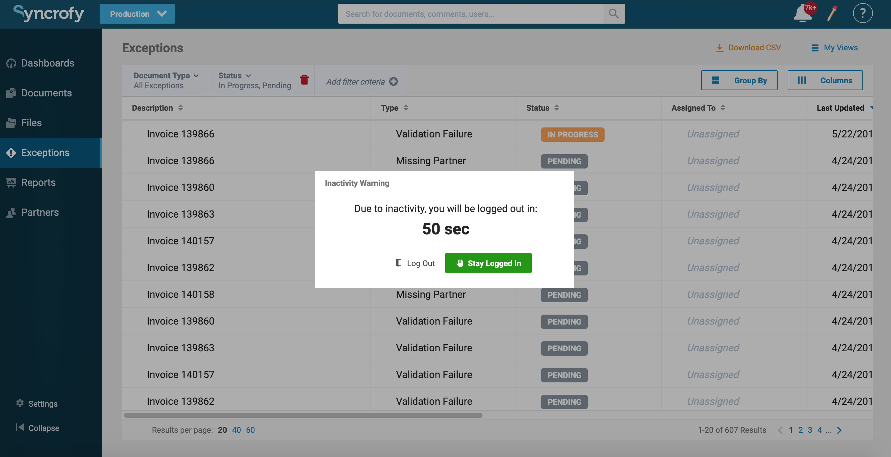 Security Settings | Syncrofy Help