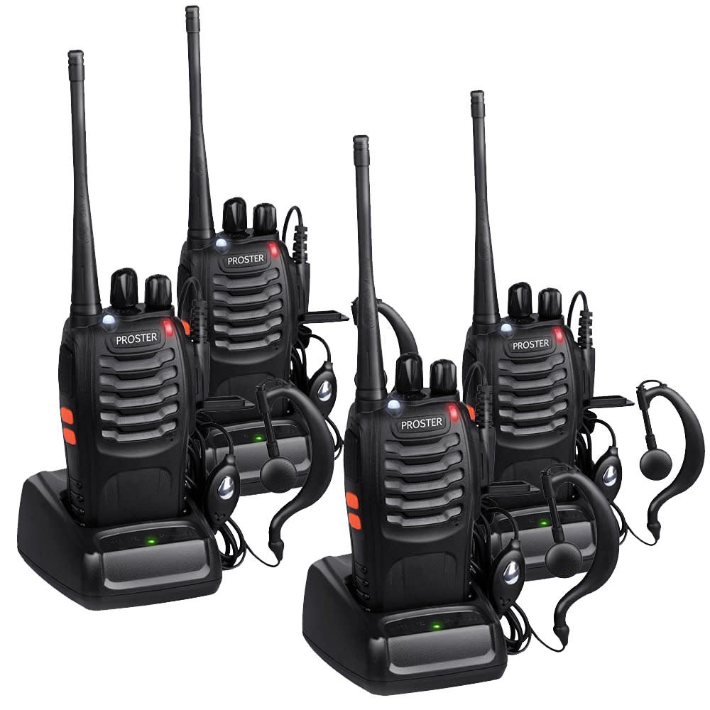 Proster Walkie Talkies Two Way Radio 16 Channel Rechargeable Walkie ... Proster Walkie Talkies Two Way Radio 16 Channel Rechargeable Walkie ...