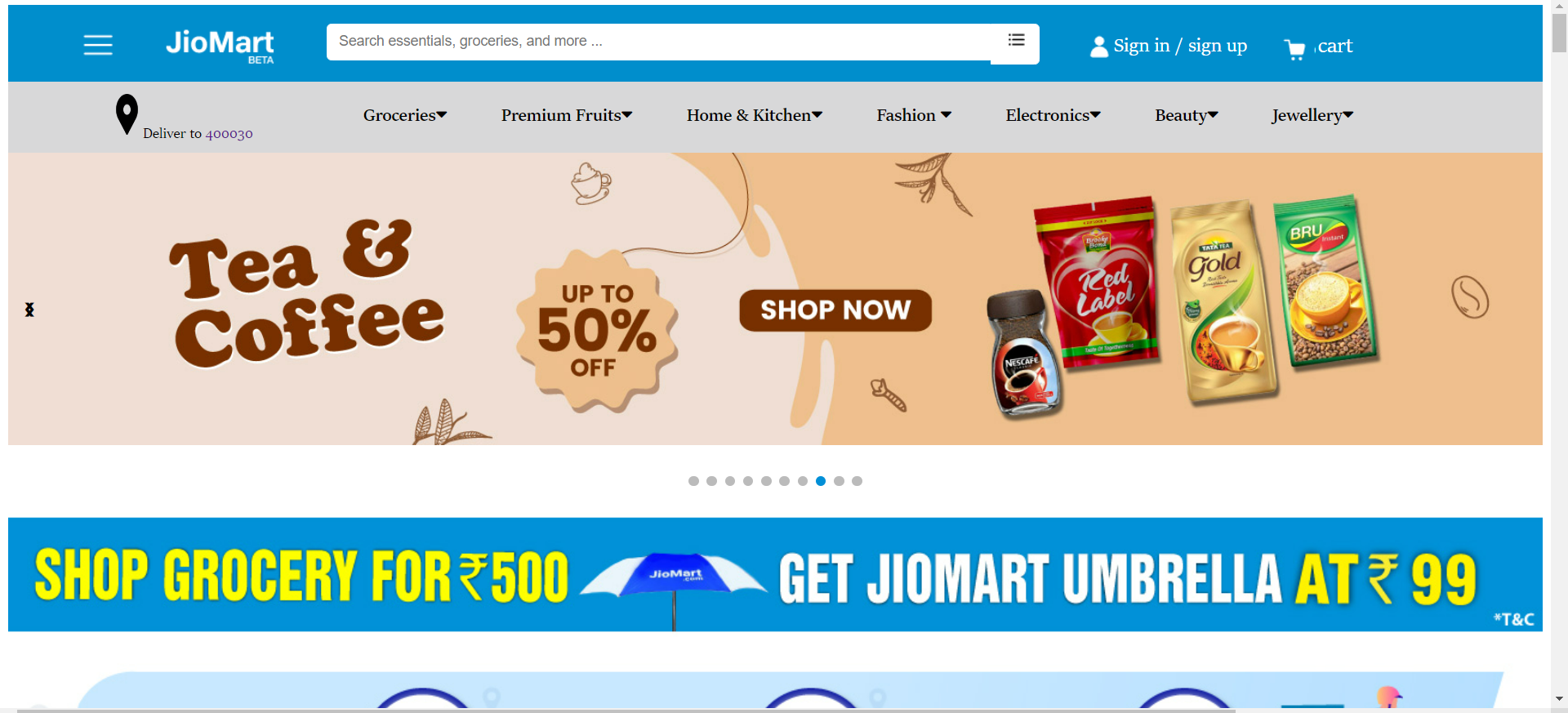 GitHub - gucci1909/Jio-Mart-Website-Clone: Clone Website of Jiomart website in which i've ...